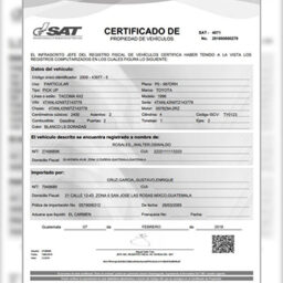 ¿Cómo imprimir la tarjeta de circulación de vehículos?