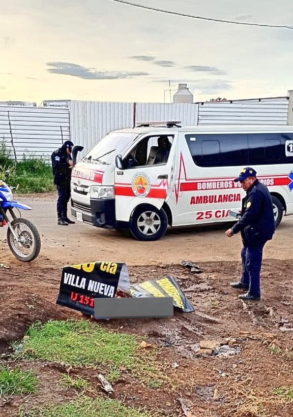 Abandonan cadáver en colonia Ulises Rojas, zona 3 de Villa Nueva