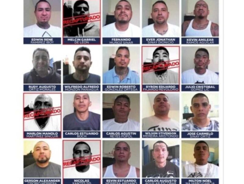 FBI regresa a Guatemala para buscar a reos fugados de Fraijanes II