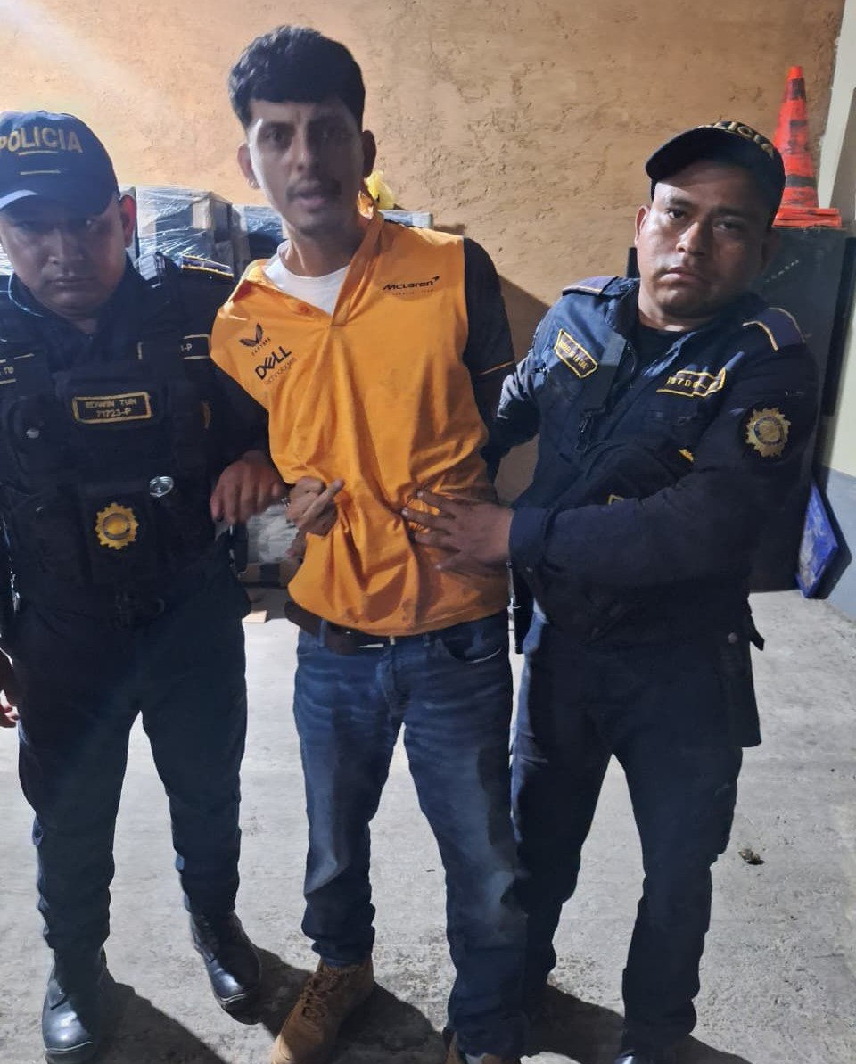 Capturan a presunto autor de doble asesinato en Escuintla