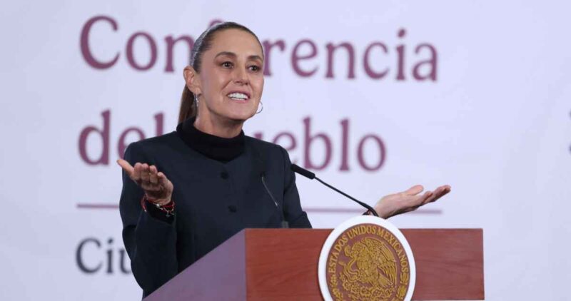 La presidenta de México pide personalmente más conciertos de la banda ...